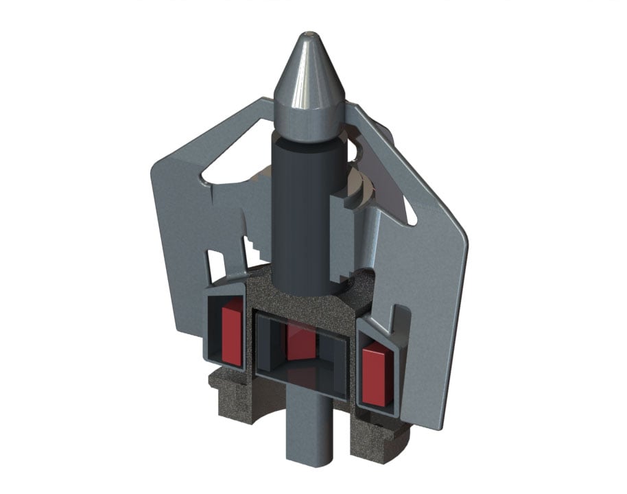 How does a magnetic mixer work?